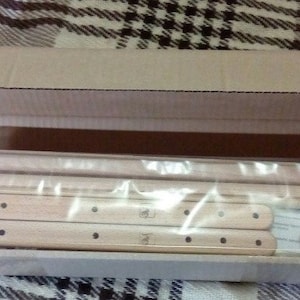 Adjustable Wooden Embroidery Stand, Scroll Frame Tapestry, Needlework ...