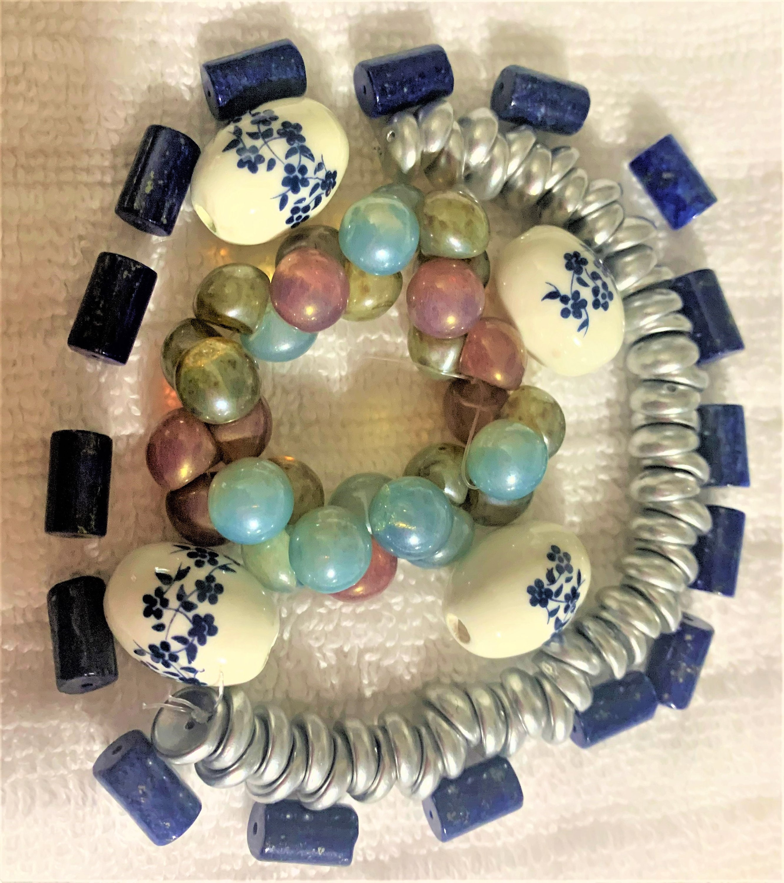 100 PIRATE Mix Gems Czech Chinese Beads Assortment, Czech Glass Bead ...