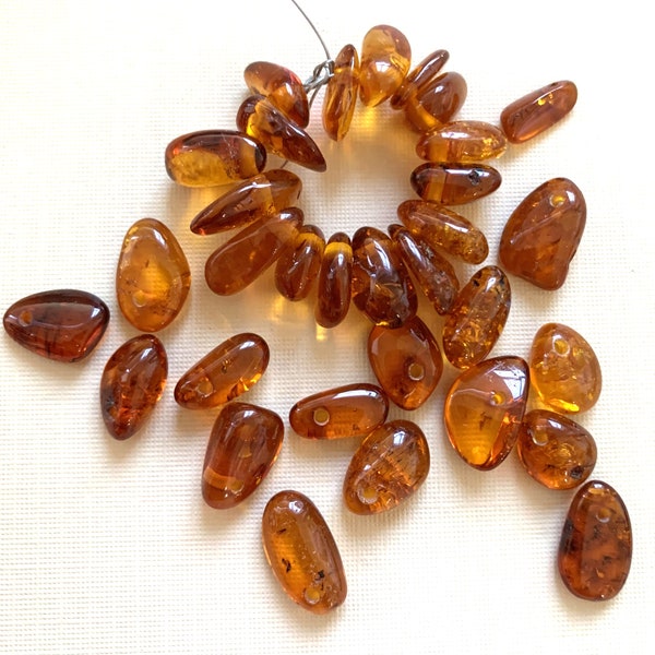 Amber Beads - Etsy