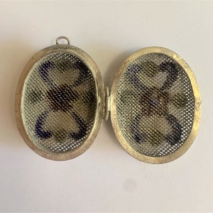 Vintage Chinese Export Locket Pendant, Turquoise Enamel, Two-sided - Etsy