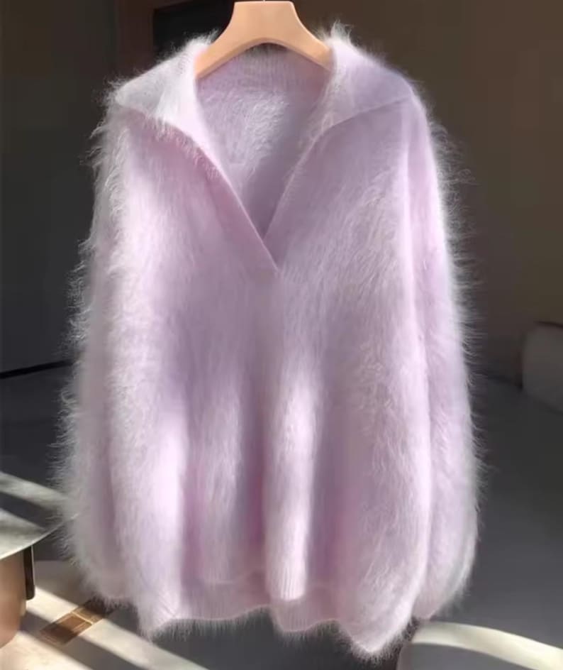 Angora Sweater - Etsy