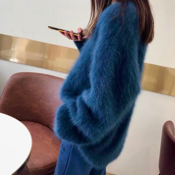 Angora Sweater - Etsy