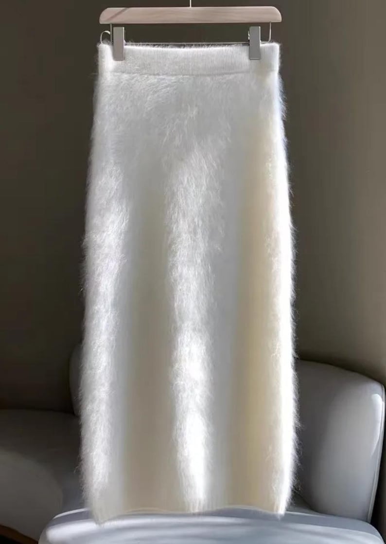 Angora Sweater and Angora Skirt. - Etsy