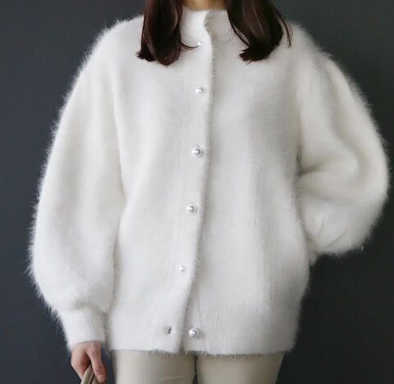 Angora Cardigan - Etsy