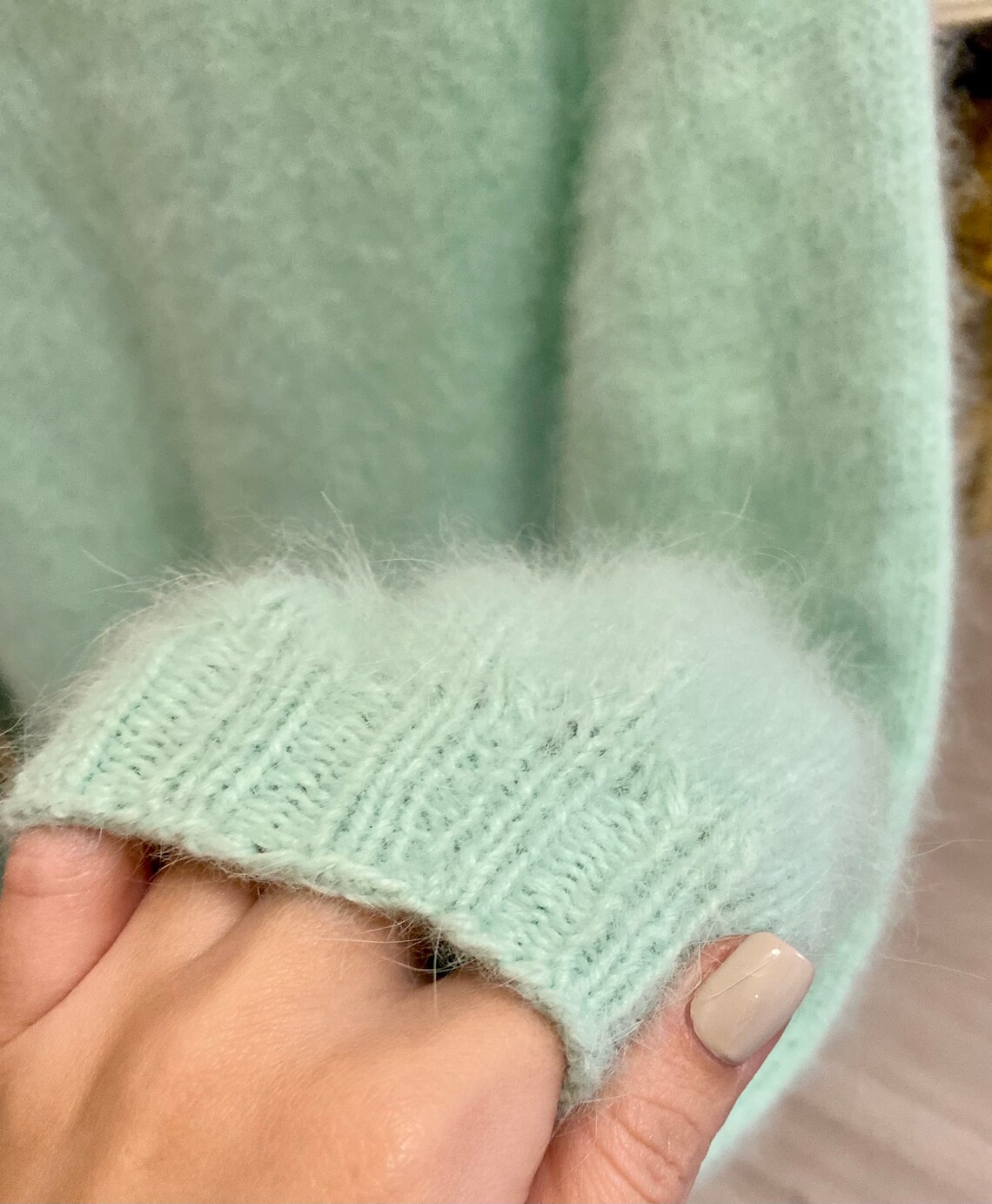 Angora Sweater - Etsy