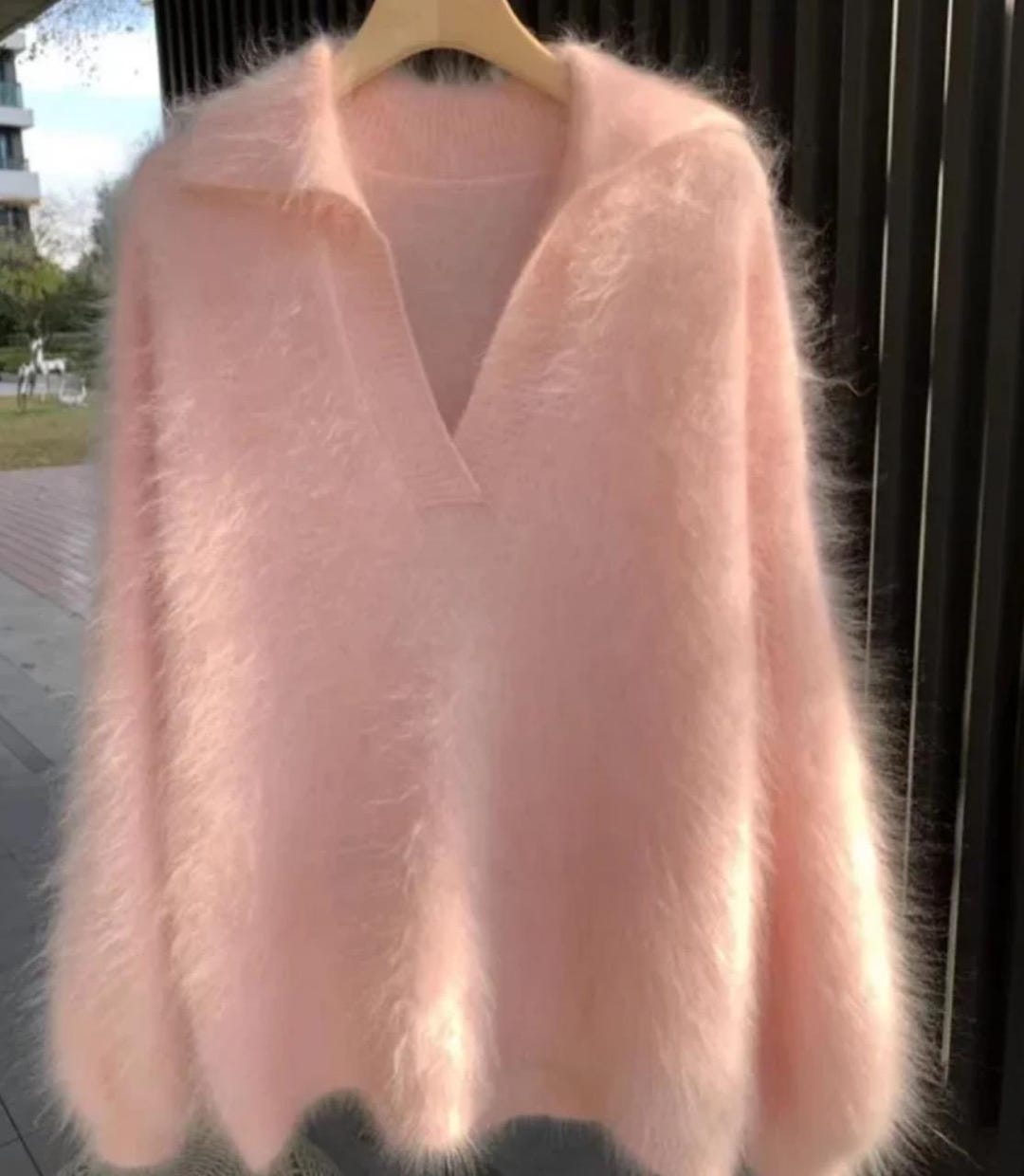 Angora Sweater - Etsy