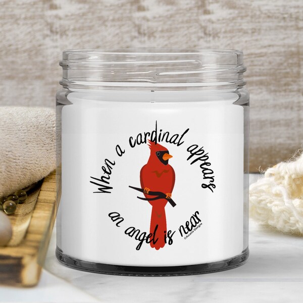 Cardinal Candle - Etsy