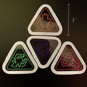 1 FNAF Security Breach Neon Sign Stickers - Etsy