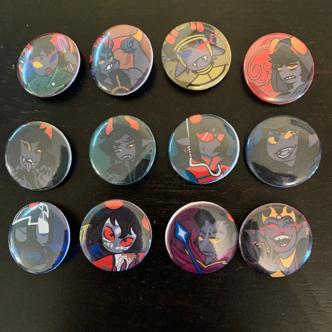 Homestuck Inspired Ancestor Trolls Pins - Etsy