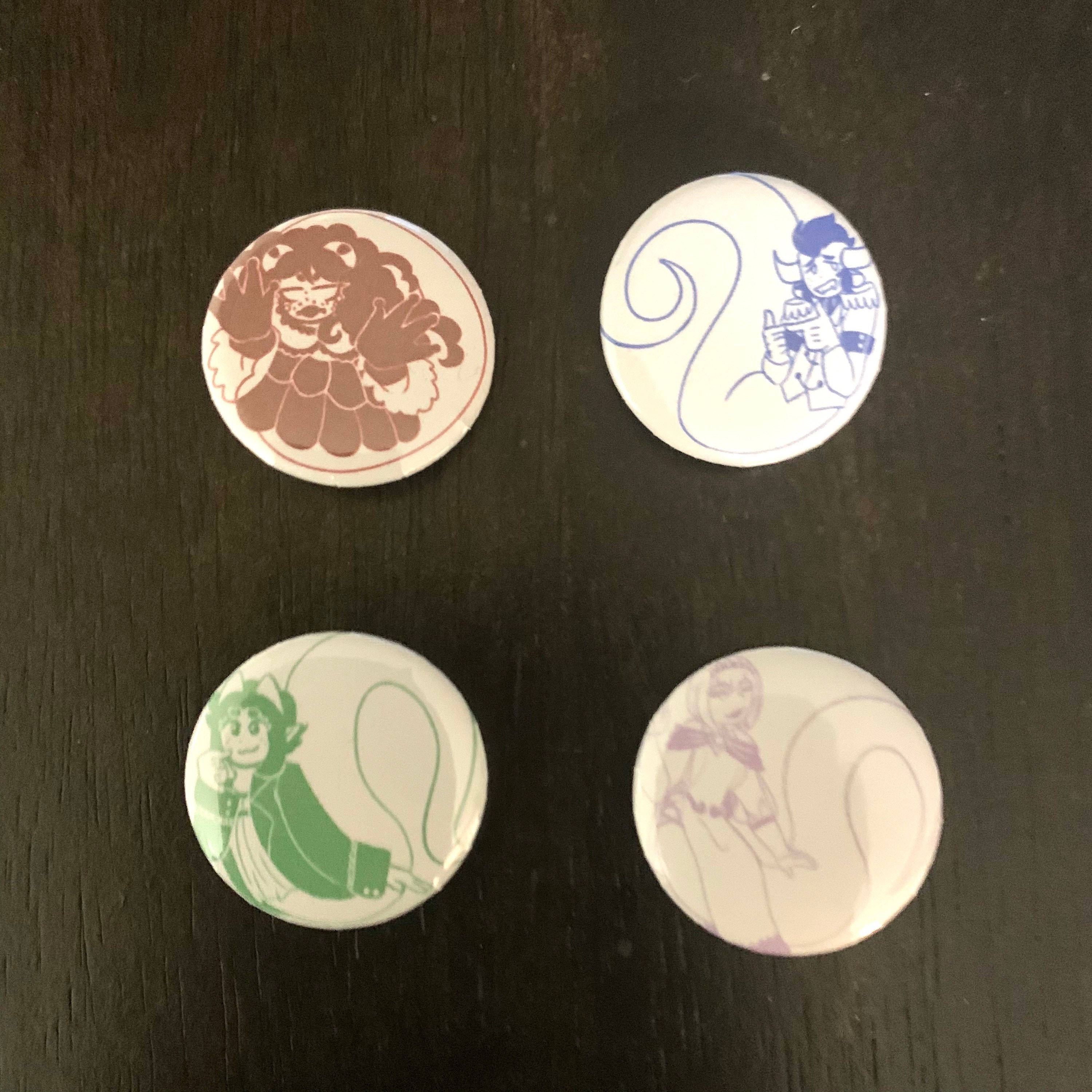 Homestuck Inspired Sprite Pins - Etsy