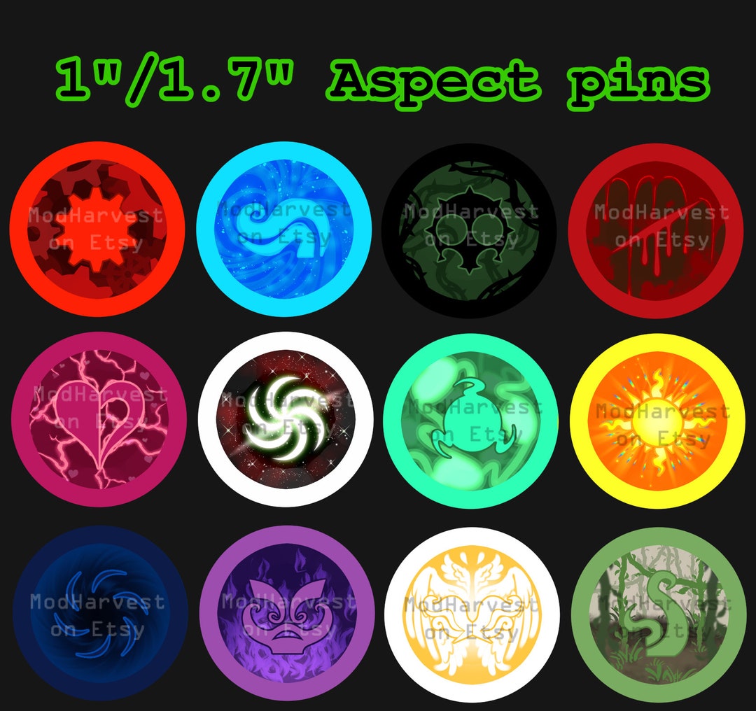 NEW DESIGNS Homestuck-inspired Classpect Pins - Etsy
