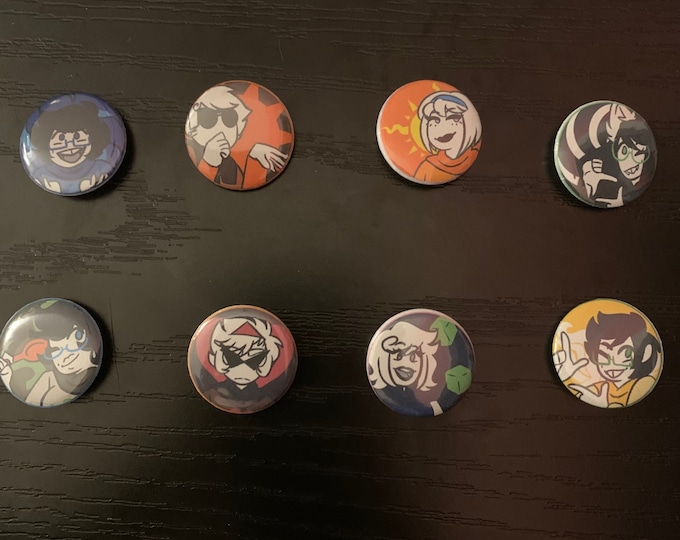 Homestuck Cherub Pins - Etsy