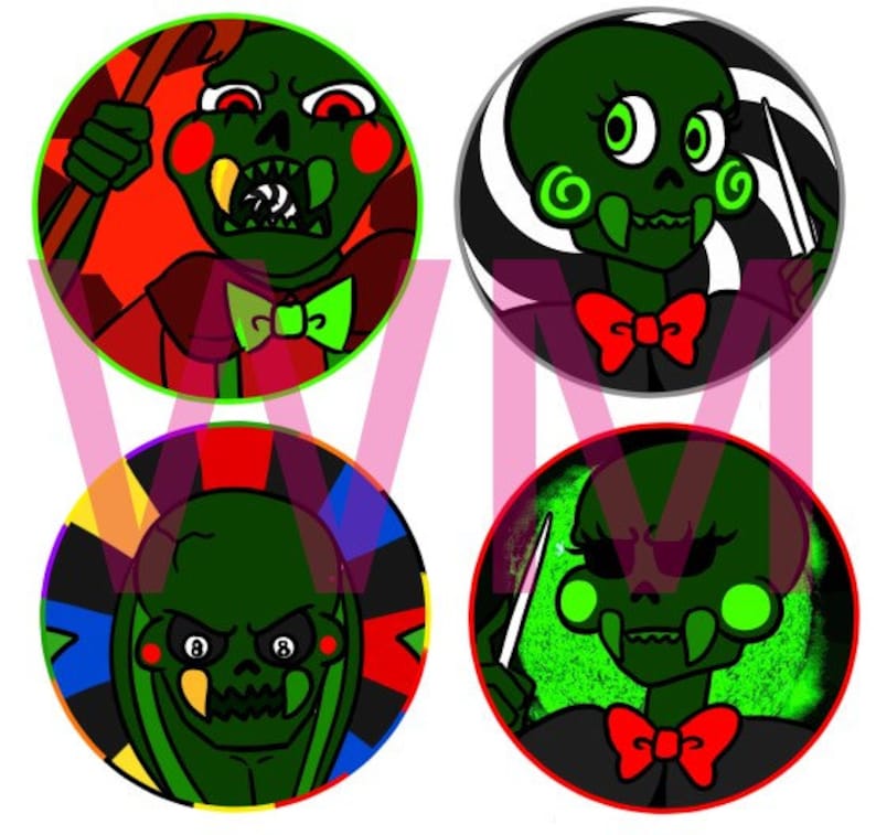 Homestuck Cherub Pins - Etsy