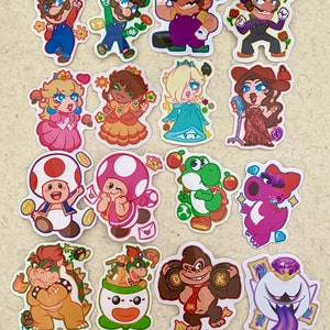 2" Super Mario Sticker - Etsy