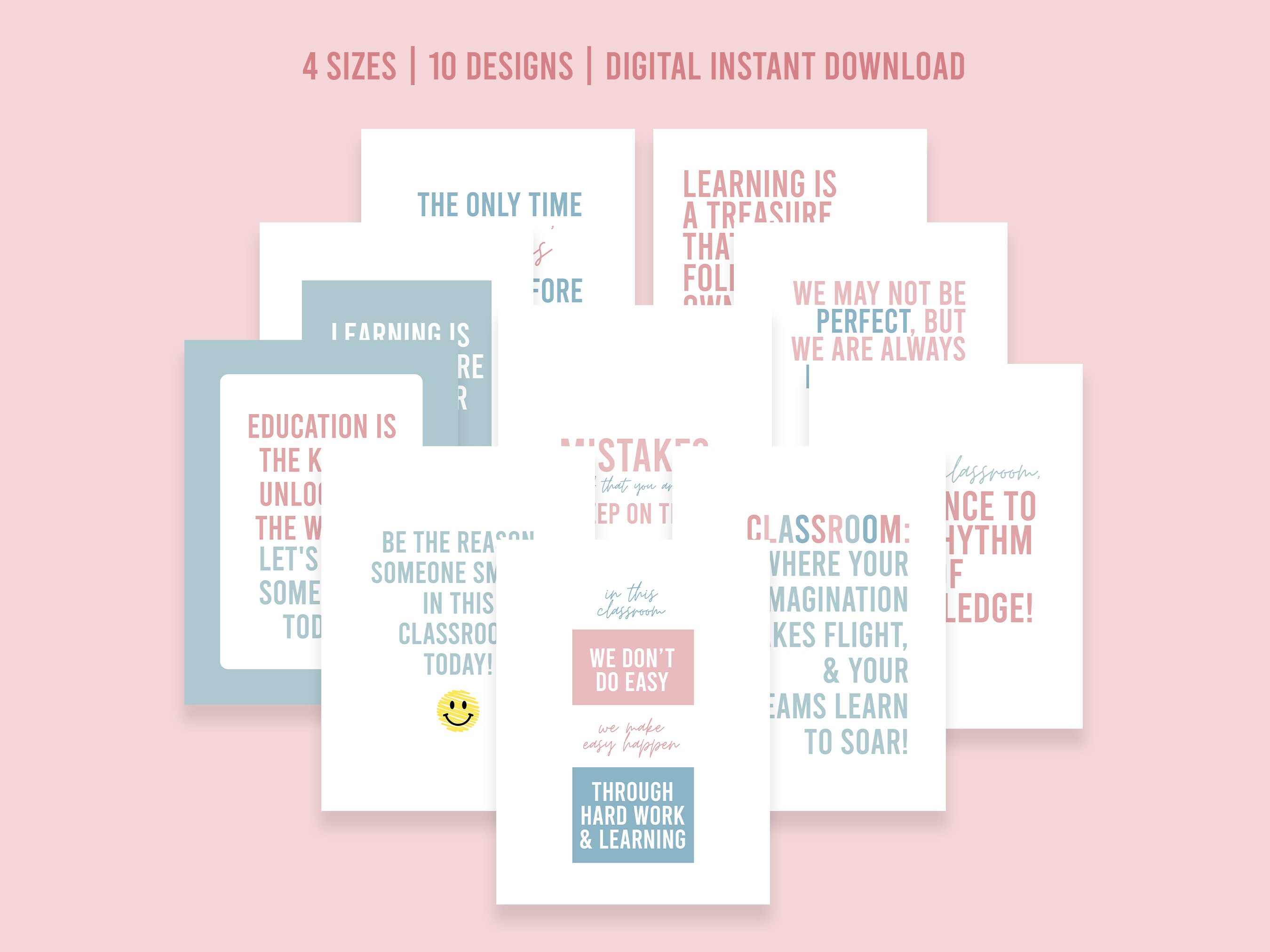 Printable Classroom Wall Art, Classroom Posters, Printable Posters - Etsy