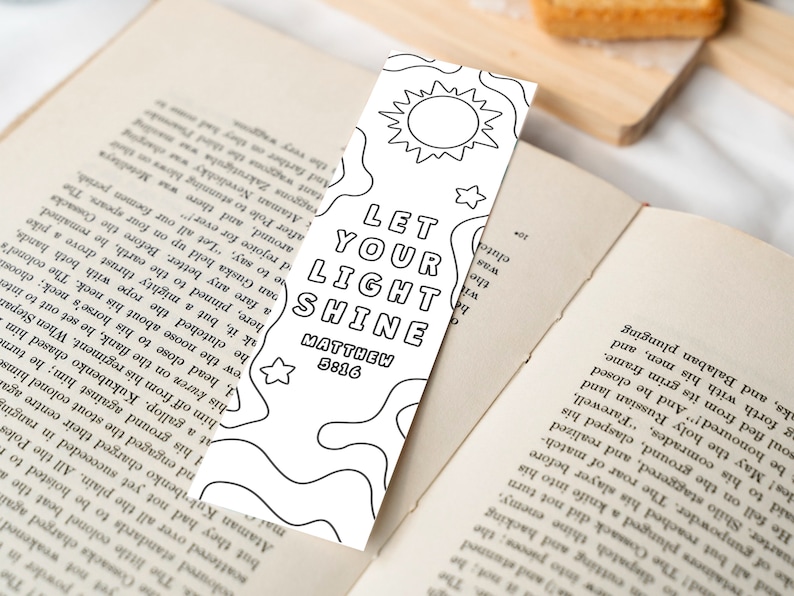 10 Printable Bible Verse Coloring Bookmark, Printable Bookmark ...