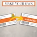 Editable Thanksgiving Coupons, Thanksgiving Gift Coupons, Thanksgiving ...