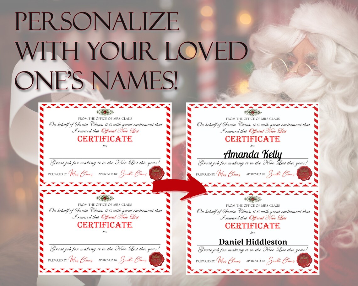 Editable Letter From Santa Santa Cam Letter Printable - Etsy