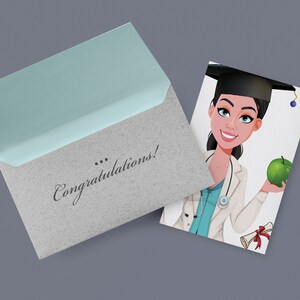 Doctor Graduation Card, Medical School Graduation Party, Nursing School ...