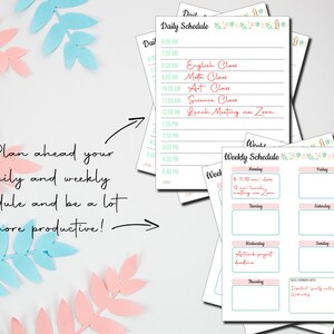 Printable Teacher Planner Bundle, 10-page Teaching Planner, Daily and ...