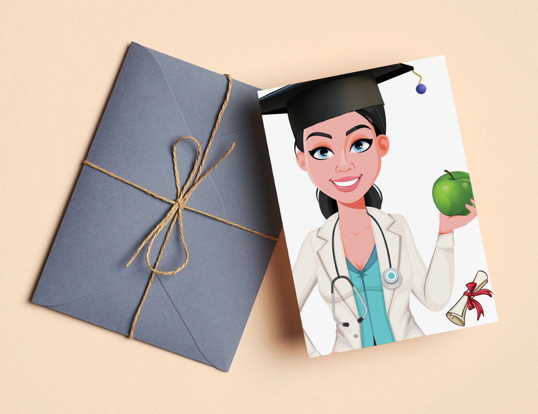 Doctor Graduation Card, Medical School Graduation Party, Nursing School ...