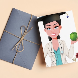 Doctor Graduation Card, Medical School Graduation Party, Nursing School ...