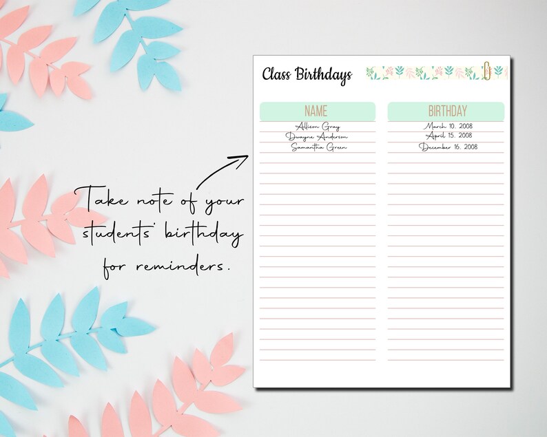 Printable Teacher Planner Bundle, 10-page Teaching Planner, Daily and ...