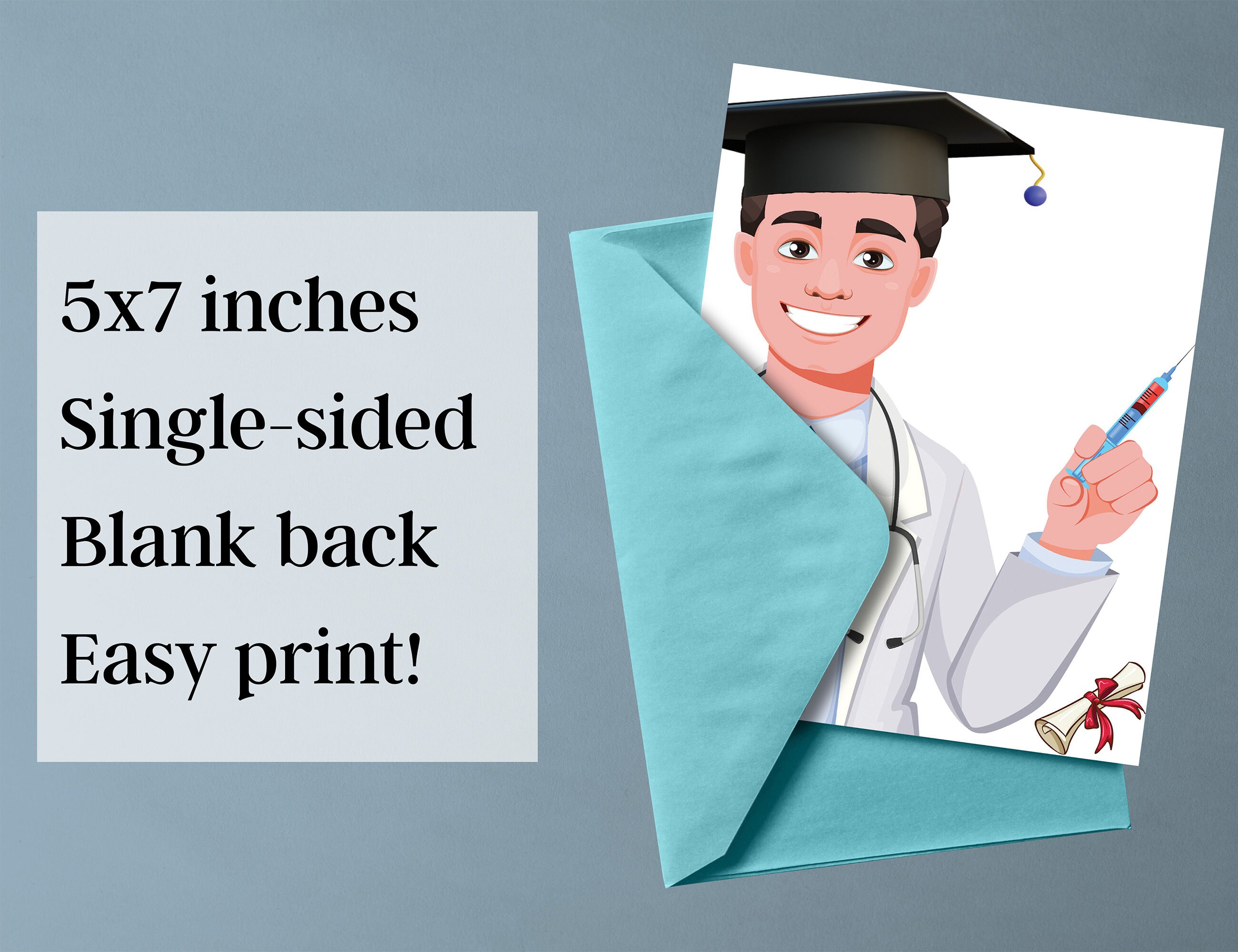 Doctor Graduation Card, Medical School Graduation Party, Nursing School ...