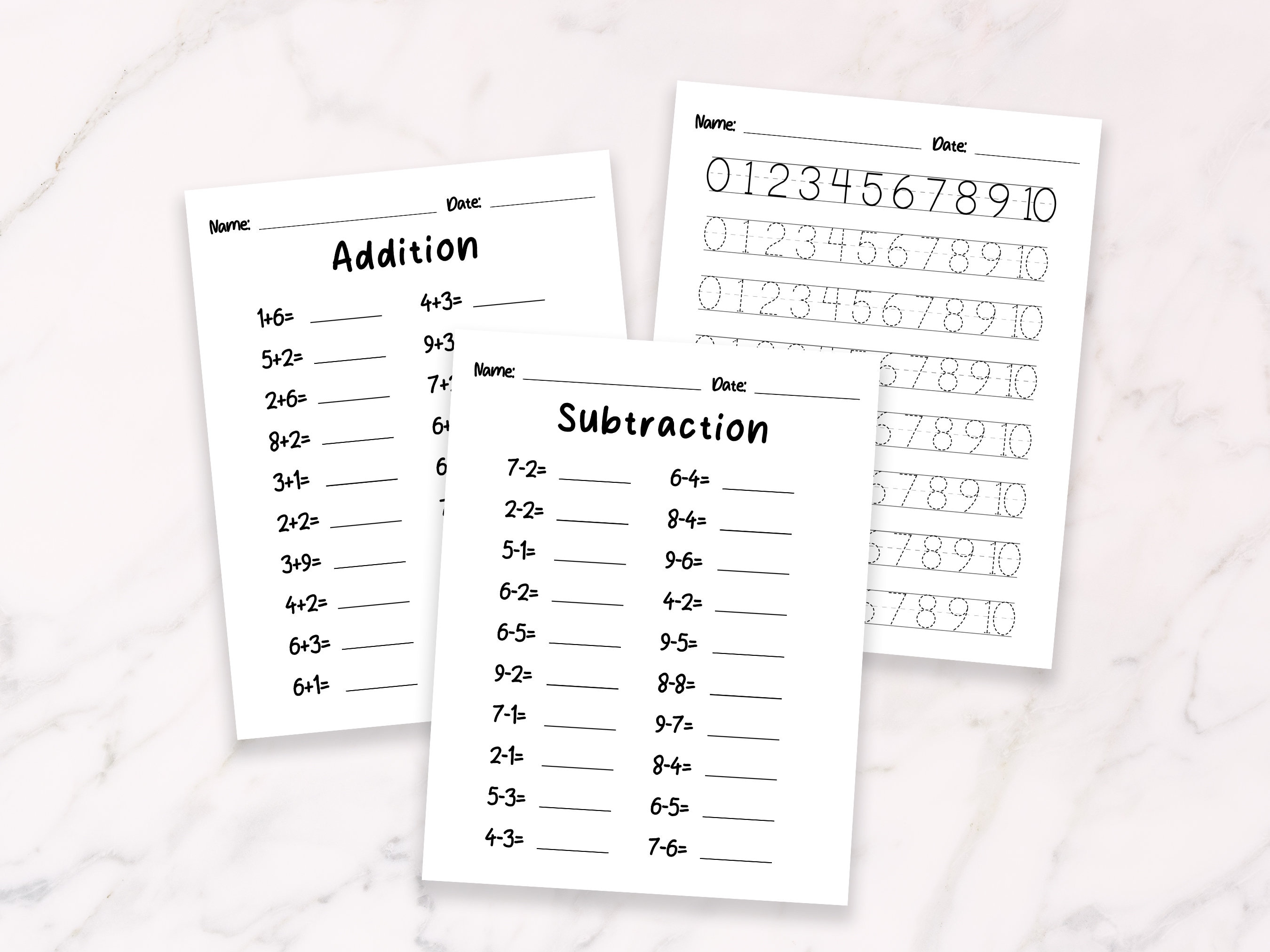 Printable Educational Worksheets for Homeschool, Kids Worksheets ...