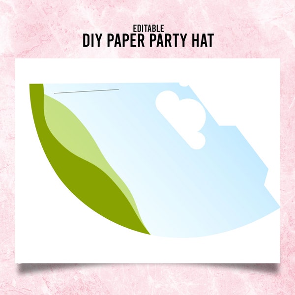 Custom Paper Party Hat - Etsy