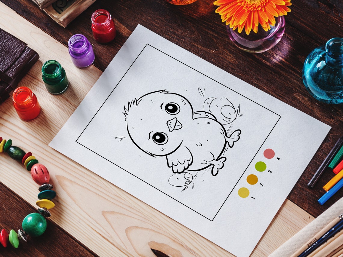 Coloring Puzzles for Kids, Printable Color by Number, Coloring Sheets ...