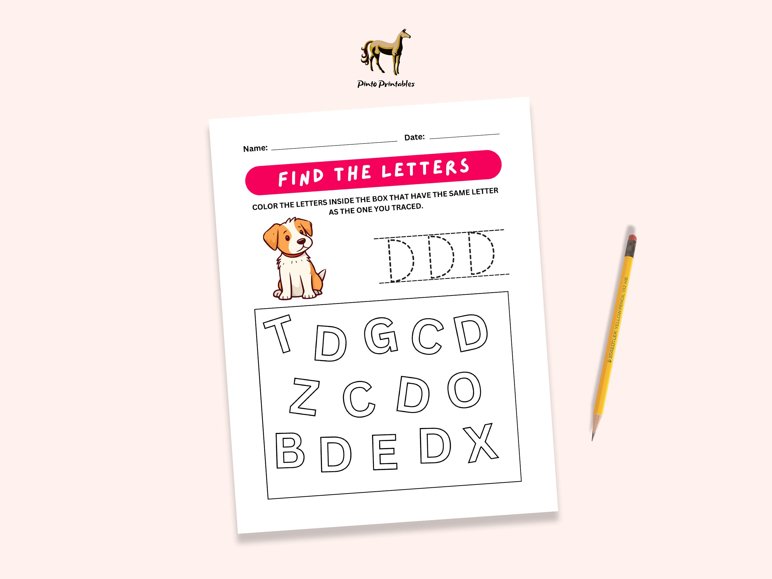 Printable Kids' Activity Pack, Busy Book, Kids Activity Pages, Digital ...