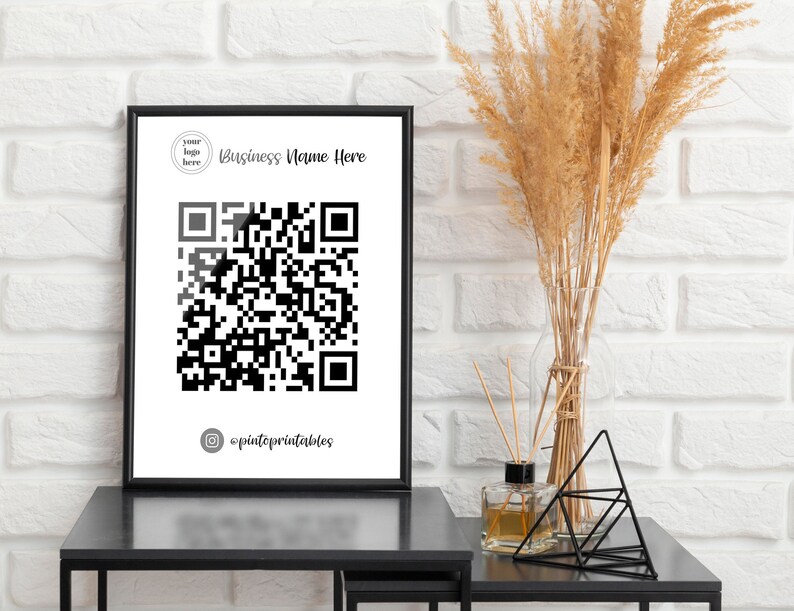 Simple Scan to Pay Template QR Code Template Venmo QR Code - Etsy