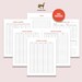 Printable Baby Care Guide, New Born Baby Guide Template, First-time Mom ...
