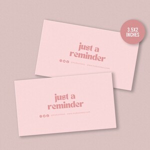 Printable Appointment Reminder Card, Appointment Planner, Modern ...