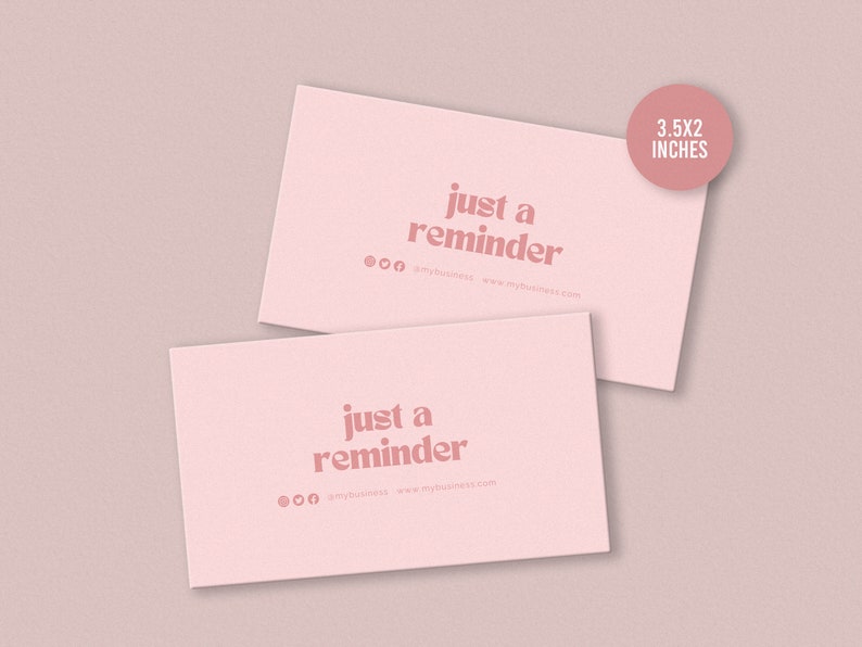 Printable Appointment Reminder Card, Appointment Planner, Modern ...