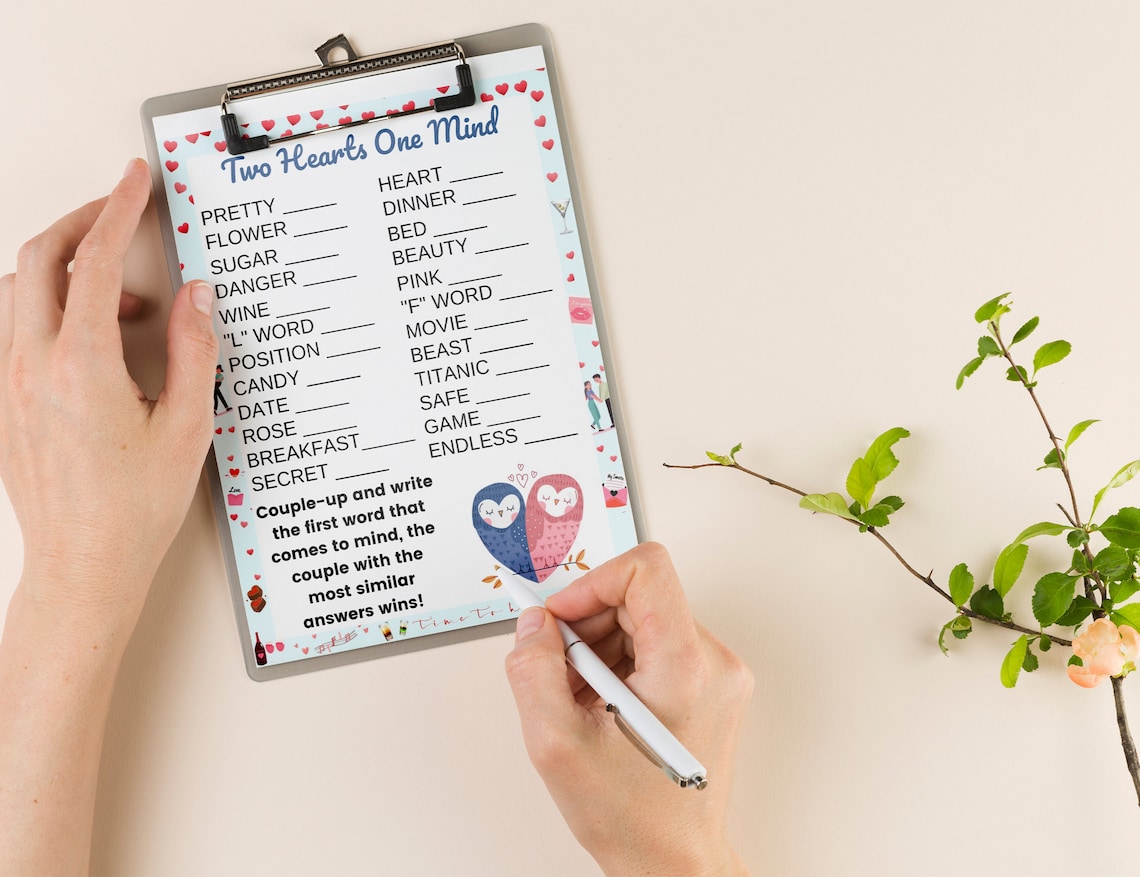 Printable Games for Couples, Adult Couples Games, Fun Shower Games for ...