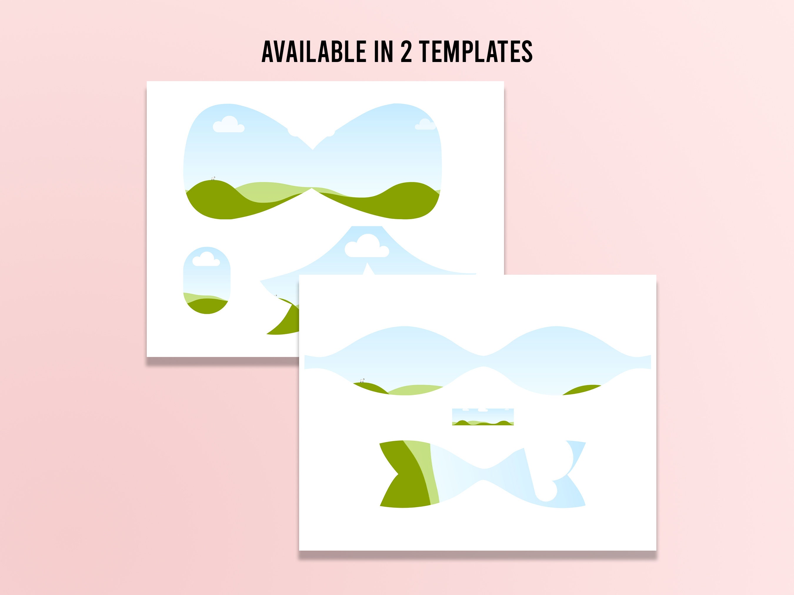 DIY Paper Gift Bows, Printable Gift Bow, Editable Bow Template, Digital ...