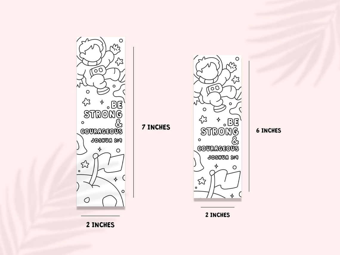 10 Printable Bible Verse Coloring Bookmark, Printable Bookmark ...