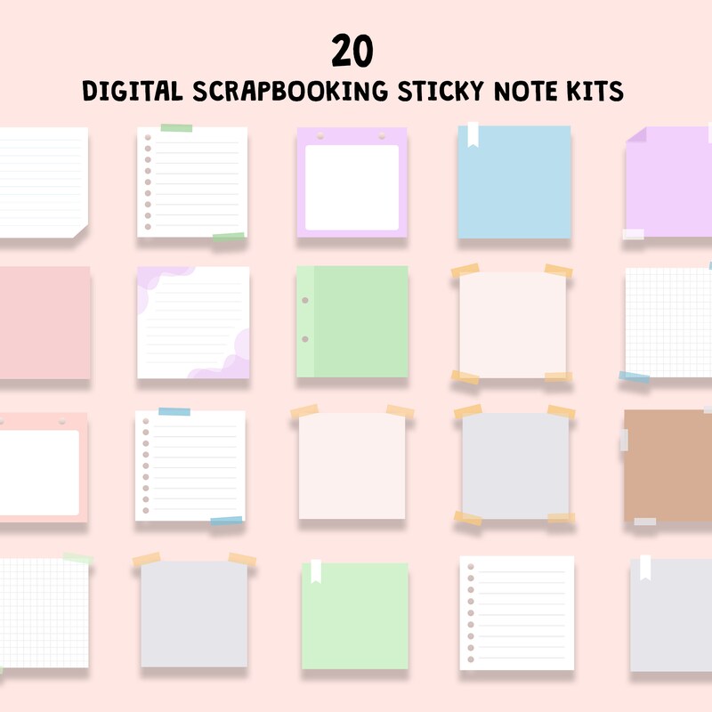 Sticky Notes - Etsy