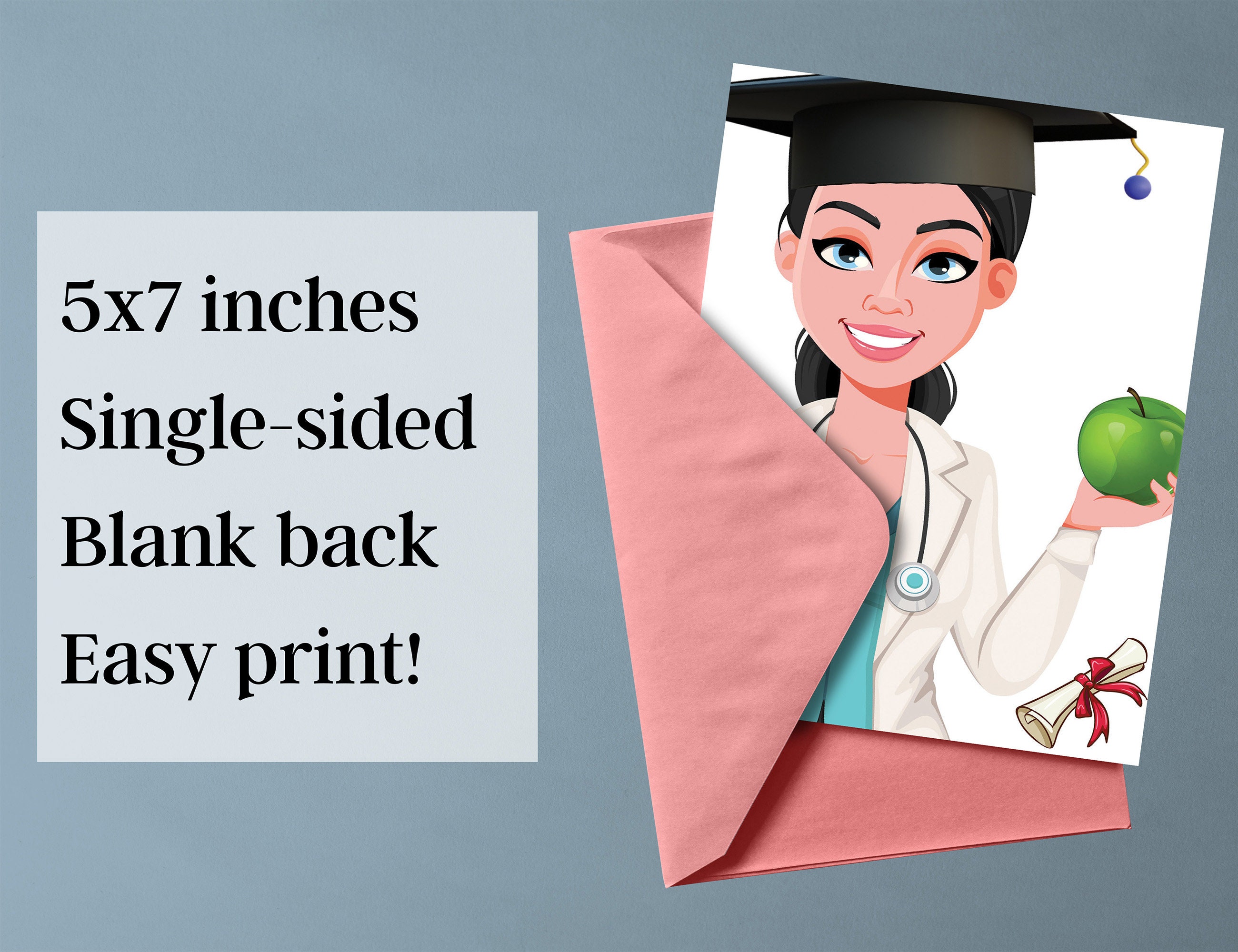 Doctor Graduation Card, Medical School Graduation Party, Nursing School ...