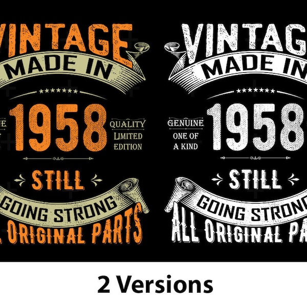 Made in 1958 - Etsy
