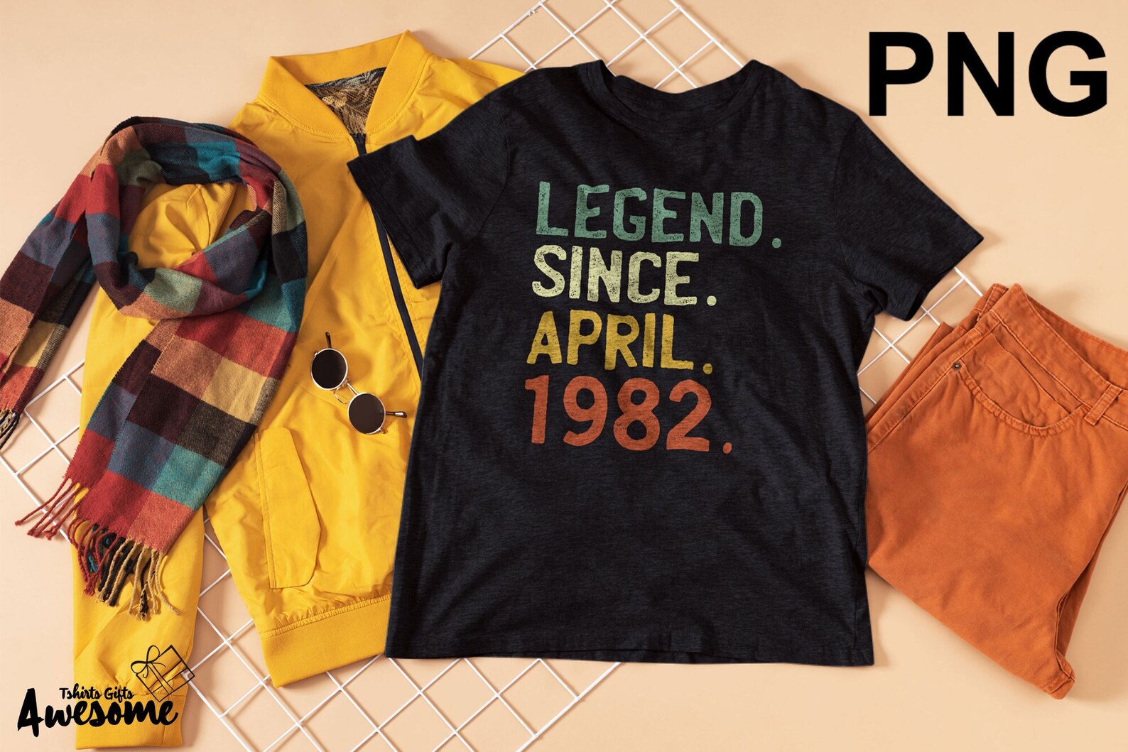 Legend Since Custom Month and Year PNG Birthday Gift PNG Retro - Etsy