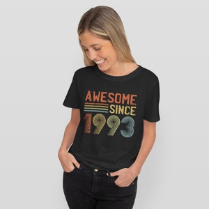Awesome Since 1993 PNG 30th Birthday PNG 30 Year Old PNG 1993 - Etsy