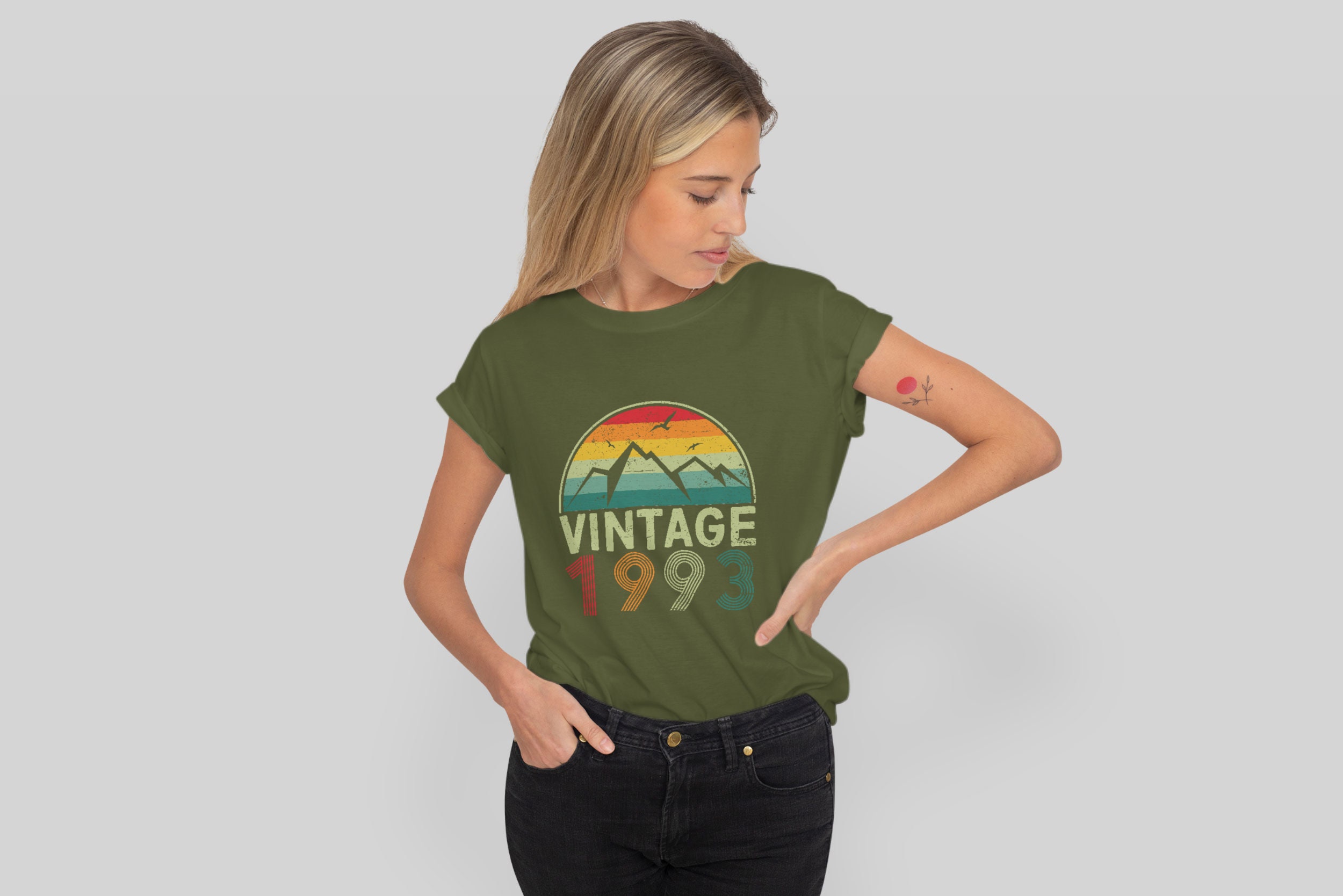 Classic Vintage 1993 PNG 30th Birthday PNG 30 Year Old PNG 1993 Retro ...