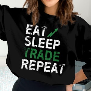 Eat Sleep Trade Repeat PNG Stock Trading Fan PNG Stock Market Digital ...