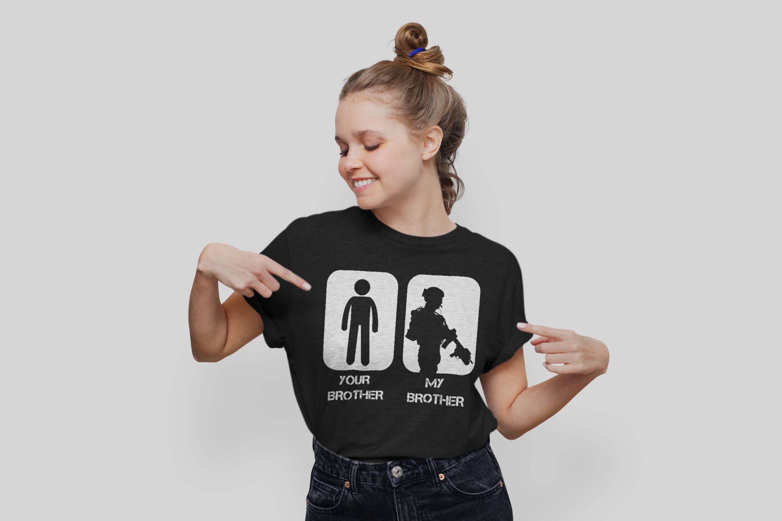 Your Brother My Brother is in Military Proud Army Family Png - Etsy