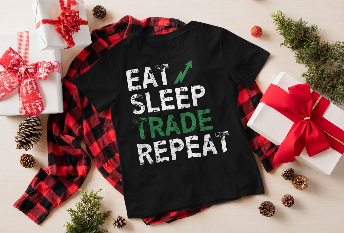 Eat Sleep Trade Repeat PNG Stock Trading Fan PNG Stock Market | Etsy