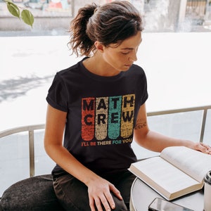 Retro Vintage Math Crew PNG, Math Teacher PNG, Math Coach PNG ,digital ...