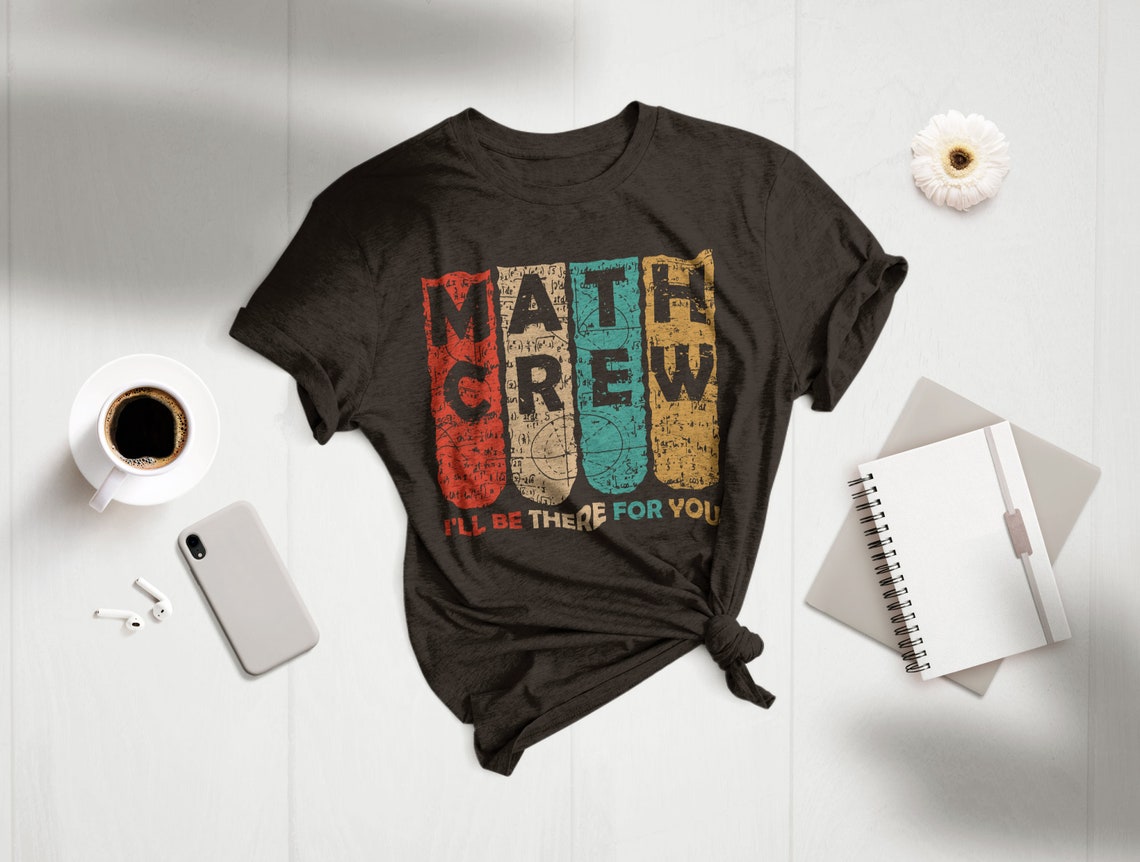 Retro Vintage Math Crew PNG, Math Teacher PNG, Math Coach PNG ,digital ...
